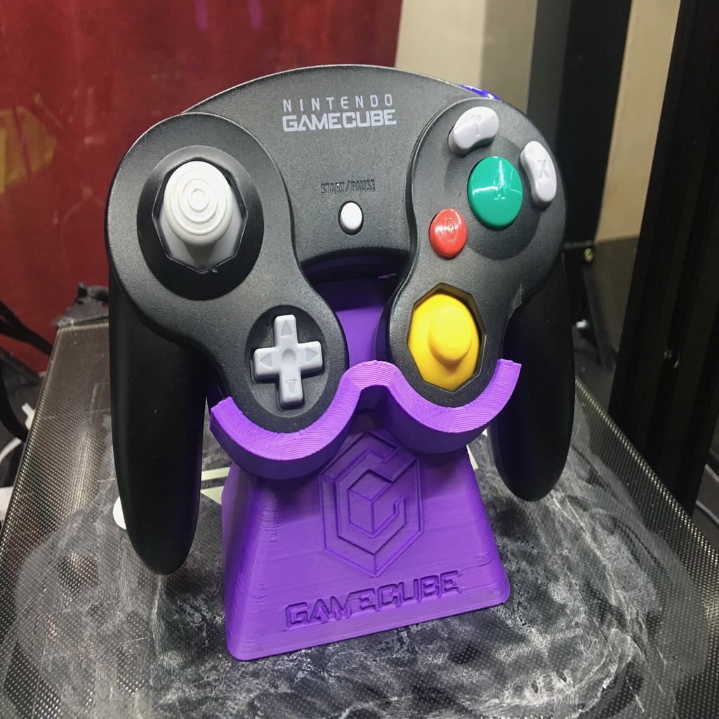 Gamecube Controller Stand by ZDeanzo | Download free STL model ...