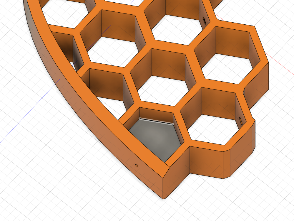 Prusacaster Hexagons w/Strap Mount Holes by Jinra | Download free STL ...