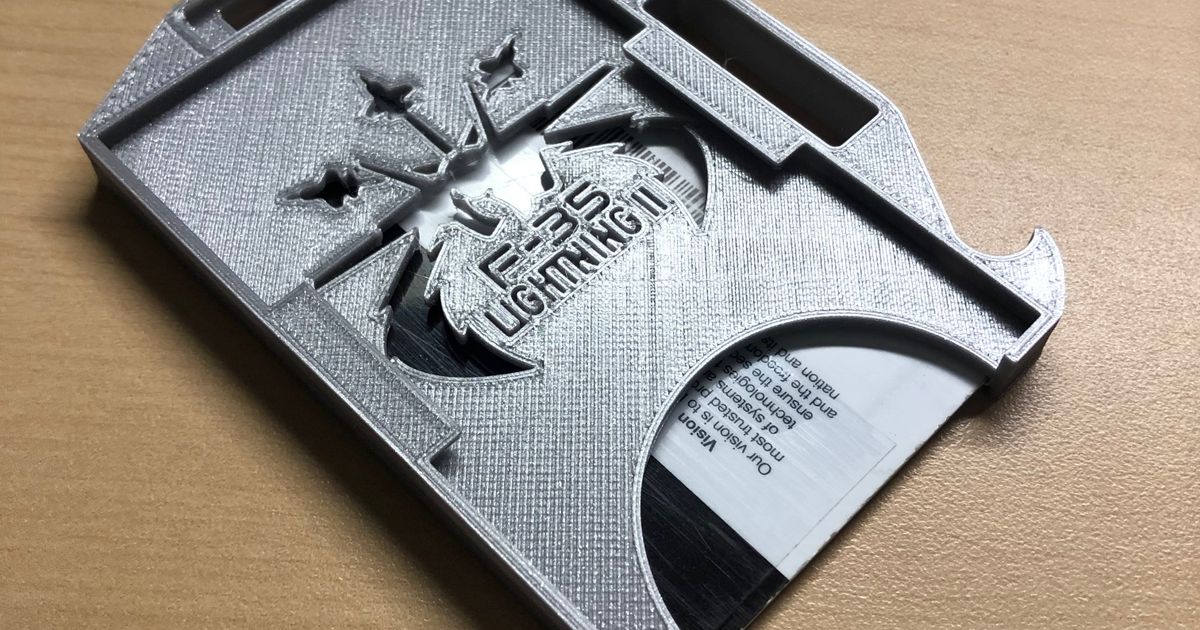 Smart Card / CAC Holder - JSF F-35 Lightning II by howard | Download ...