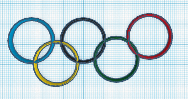 olympic rings by Gracie Goldammer | Download free STL model ...