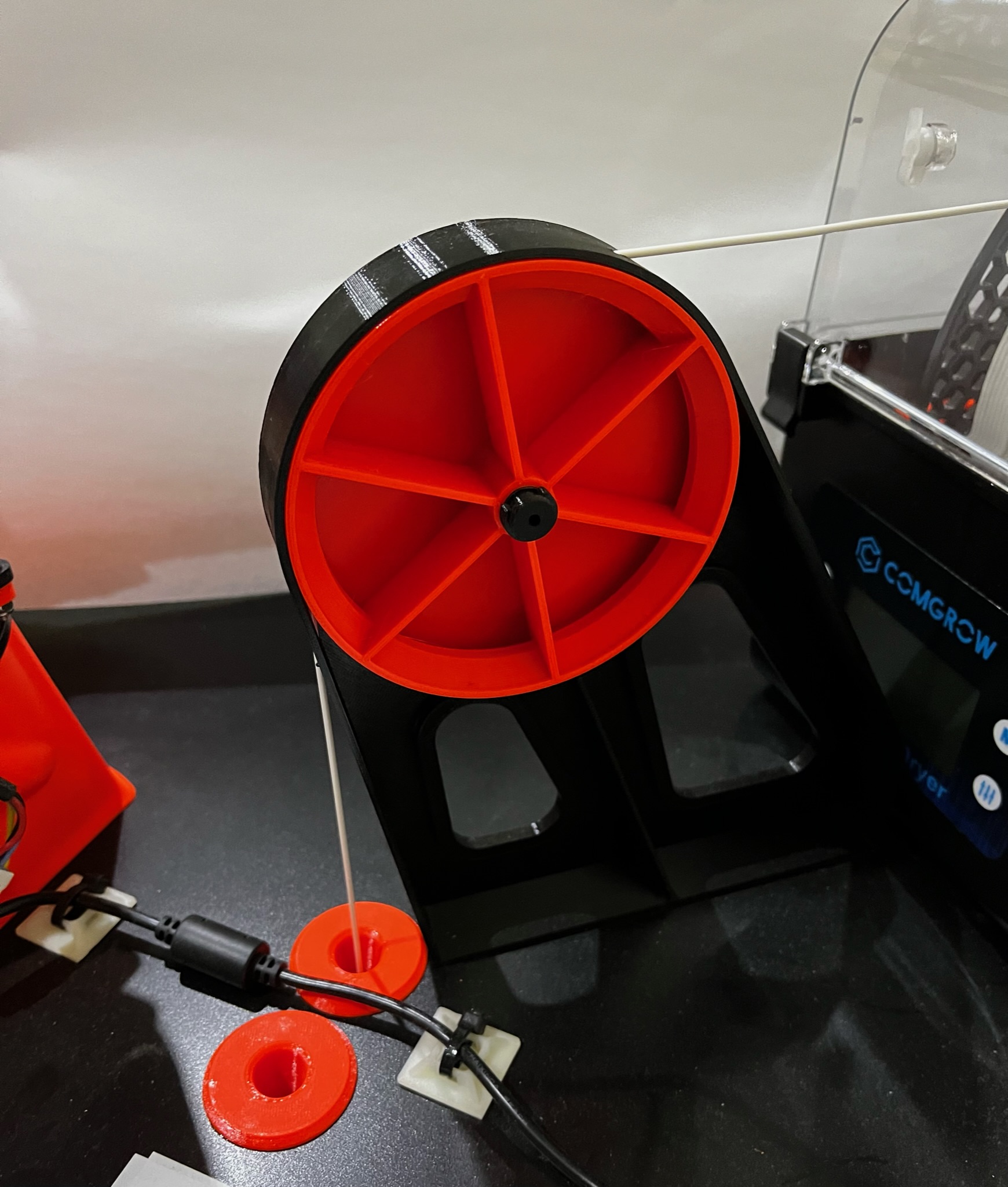 Filament Support wheel by TheBoatbuilder | Download free STL model ...