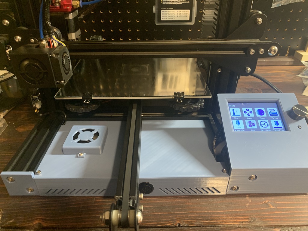 Ender 3 all in one front mount case by Grant Weaver | Download free STL ...