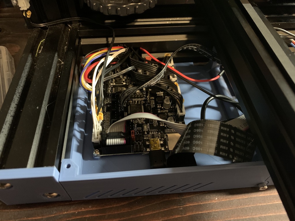 Ender 3 all in one front mount case by Grant Weaver | Download free STL ...