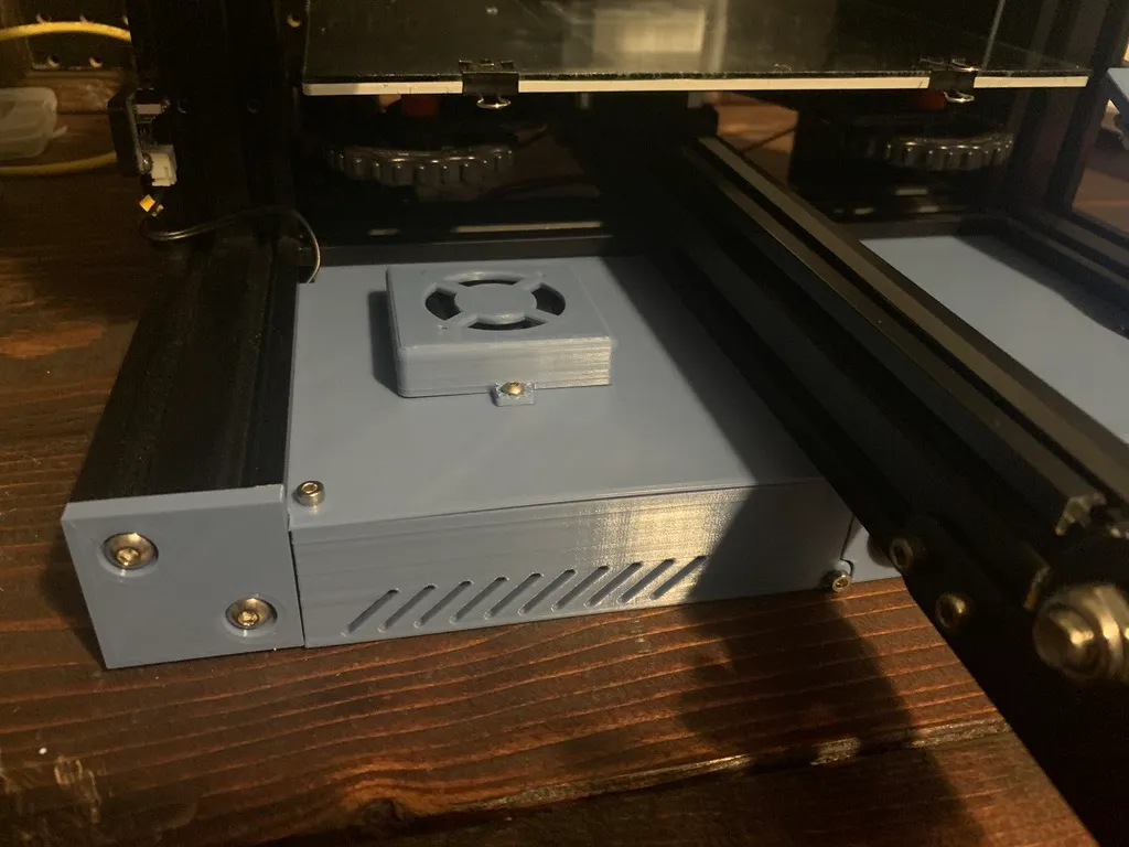 Ender 3 all in one front mount case by Grant Weaver | Download free STL ...
