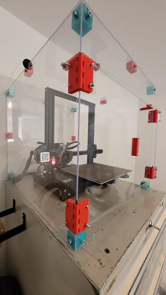 Transparent enclosure for 3d printer by Thibault Perrin | Download free ...