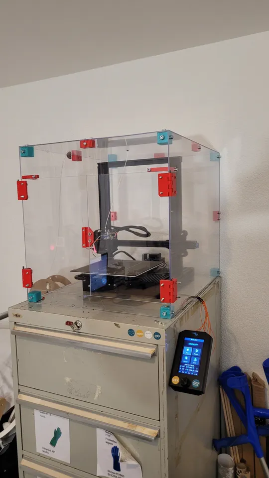 Transparent enclosure for 3d printer by Thibault Perrin | Download free ...