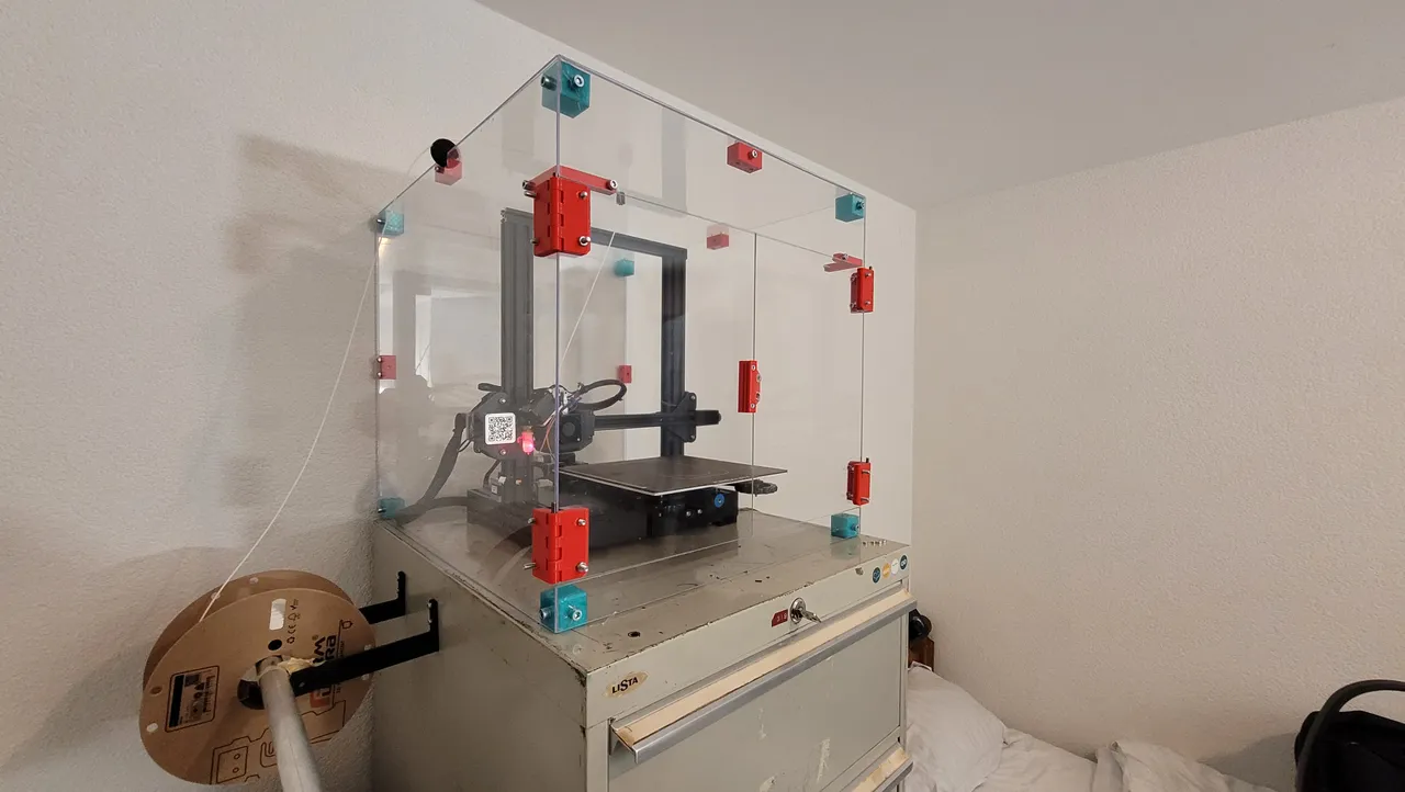 Transparent enclosure for 3d printer by Thibault Perrin | Download free ...