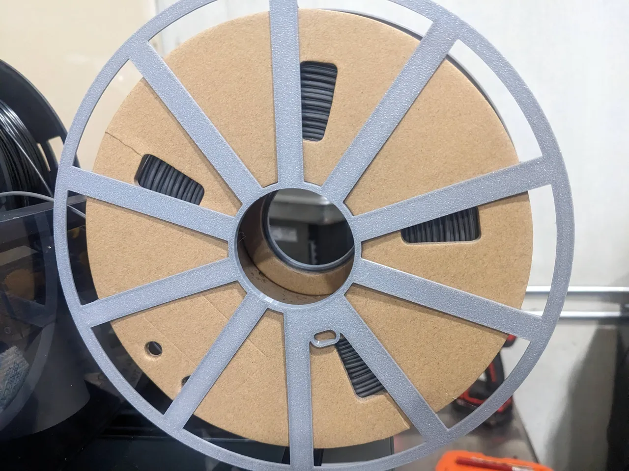 JAYO Cardboard Filament Spool Adapter for Bambu Lab AMS by TheKwijibo ...
