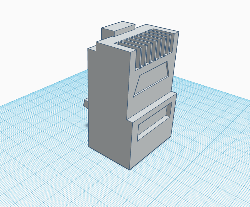 Big RJ45 by FaintSmoke | Download free STL model | Printables.com