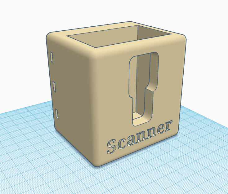 Intermec Scanner Holder for Warehouse Rack by FaintSmoke | Download ...