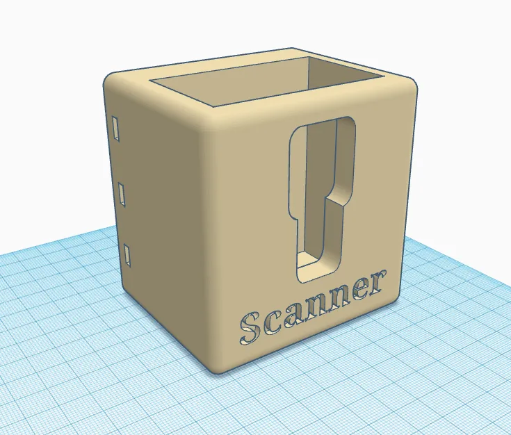 Intermec Scanner Holder for Warehouse Rack by FaintSmoke | Download ...