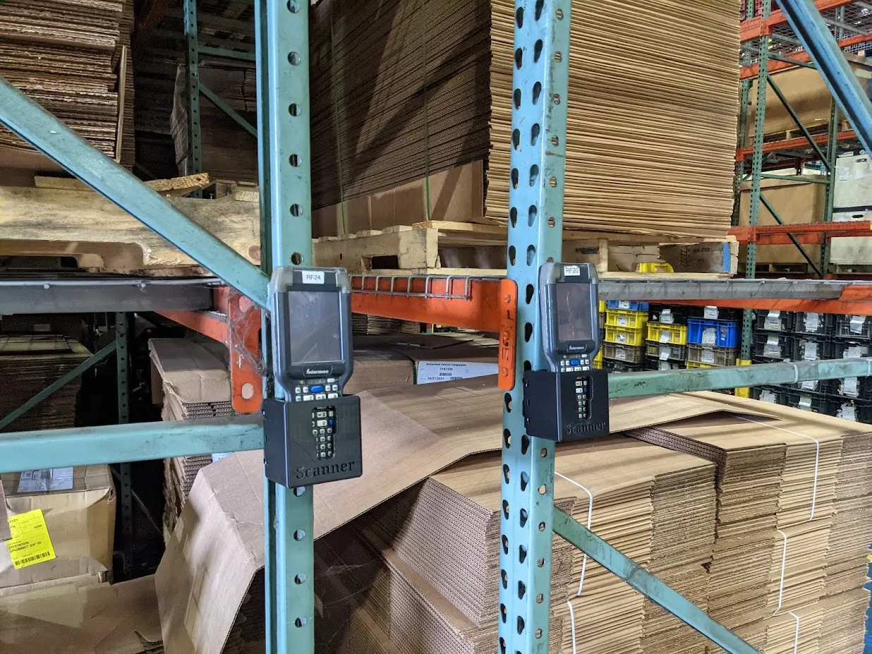 Intermec Scanner Holder for Warehouse Rack by FaintSmoke | Download ...