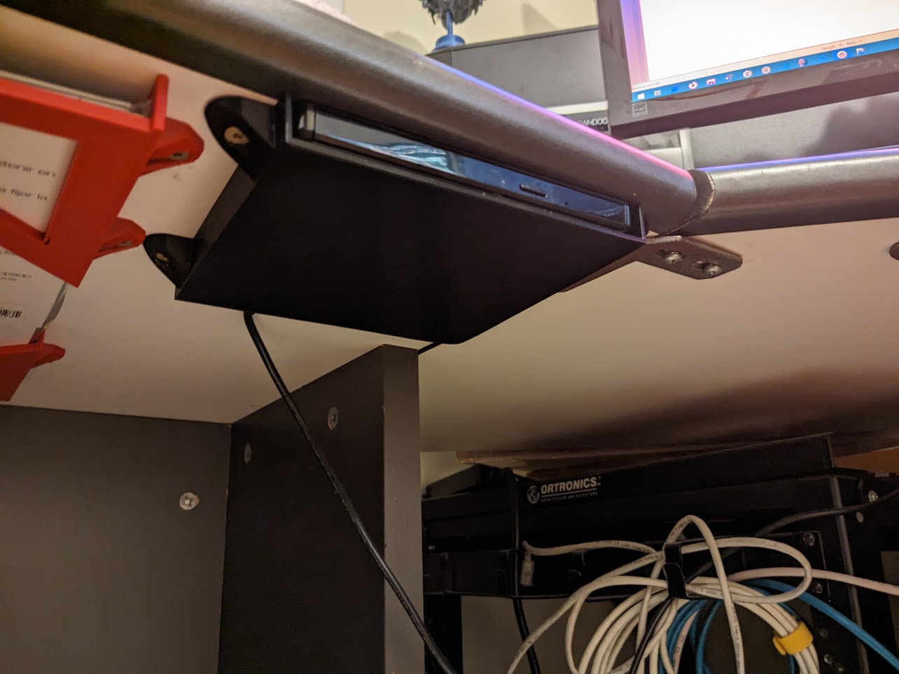 Under desk mount for Dell DVD drive, DW316 by ryodoan | Download free ...