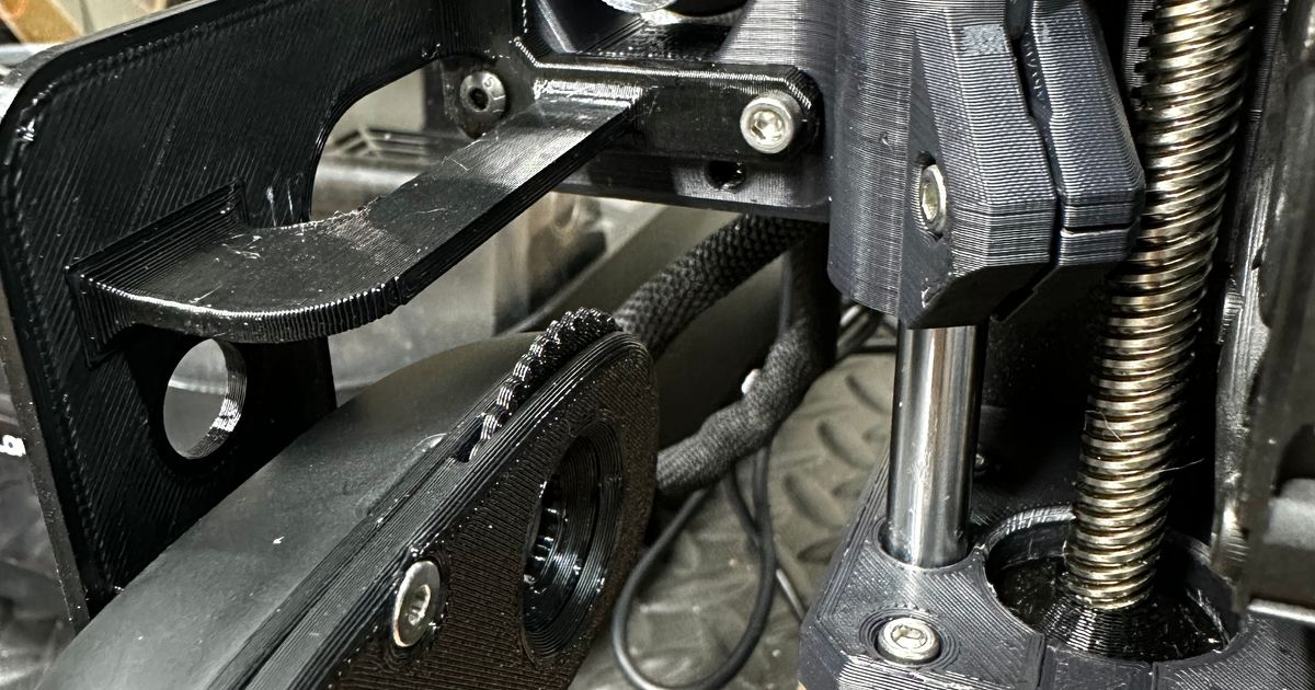 Logitech C270 mount for Boogie X Axis revision by PrintedVisionz3D ...