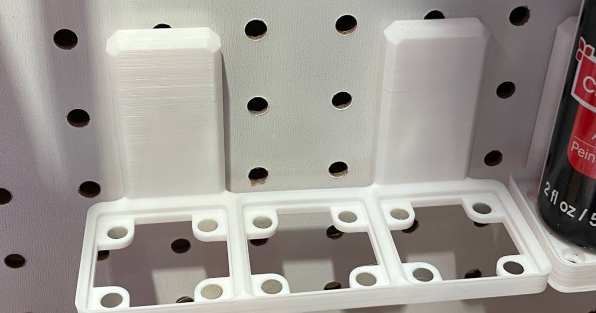 Sy's Peglock - Gridfinity Baseplate (press-fit magnet) by plomdawg ...