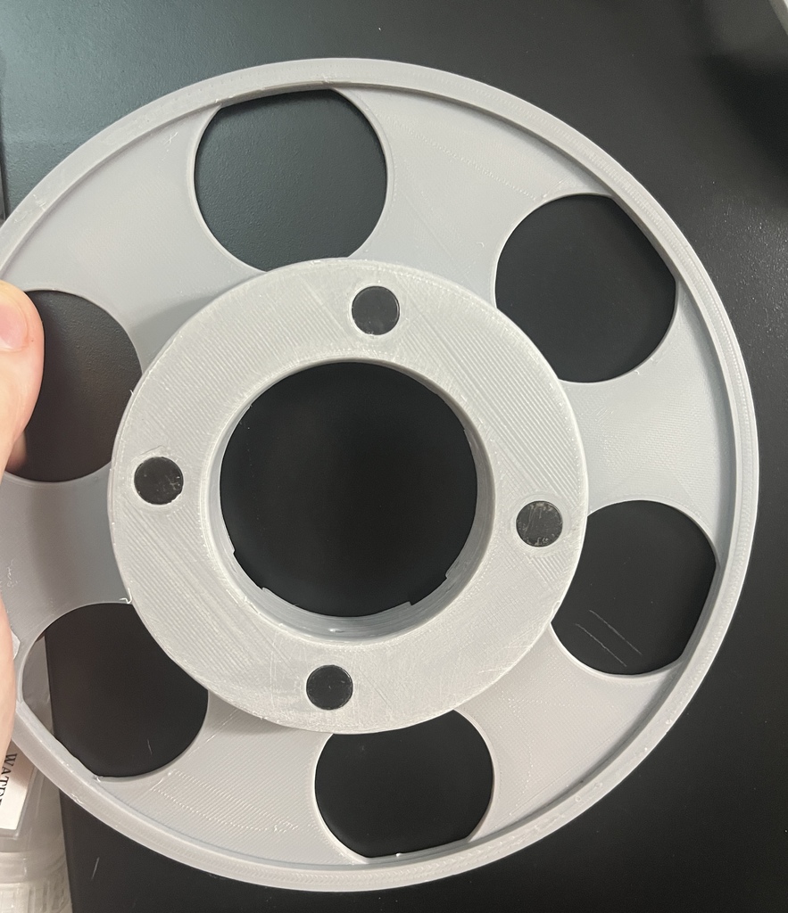 Sample Filament Spool Holder (Configurable) by dmacnulty | Download ...