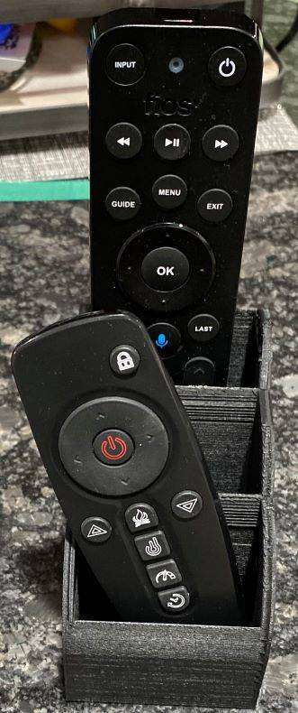 4 TV Remote/Clicker Holder and Phone Stand par dmacnulty | Téléchargez ...