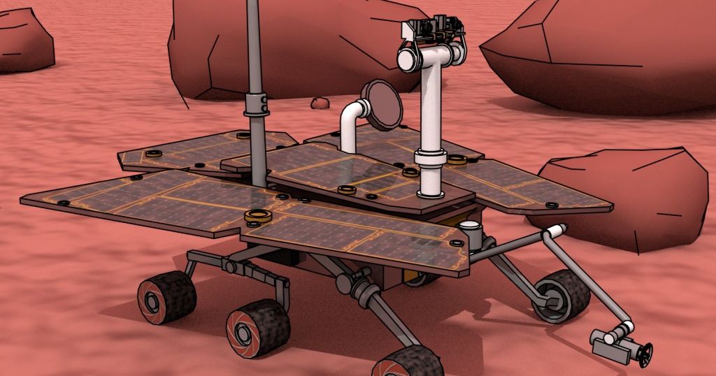Mars Exploration Rover by Books | Download free STL model | Printables.com