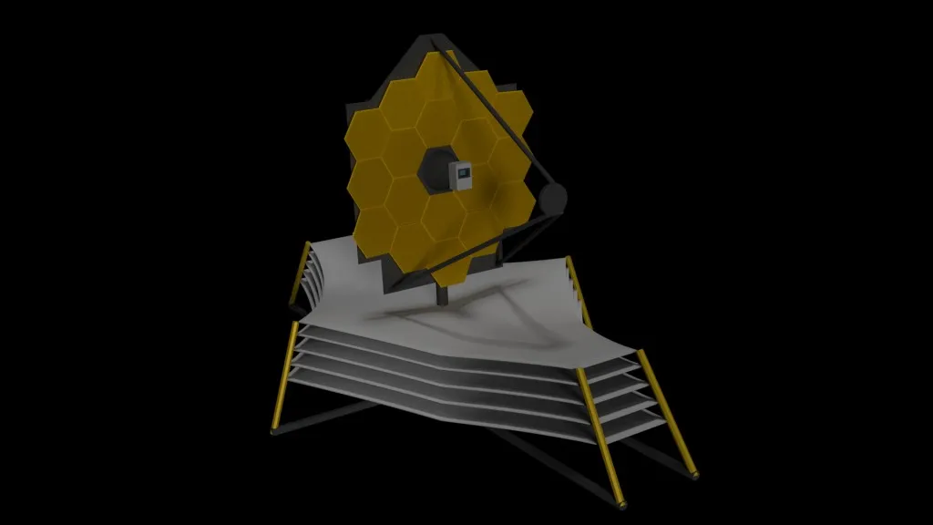 James Webb Space Telescope (JWST) by Books | Download free STL model ...