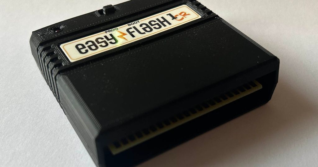 EasyFlash 1CR Cartridge Case by Bigby | Download free STL model | Printables.com