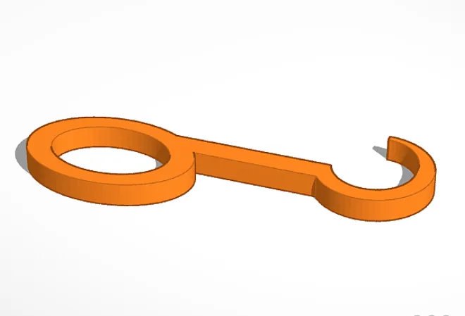 Simple hook by Raul Bejarano | Download free STL model | Printables.com