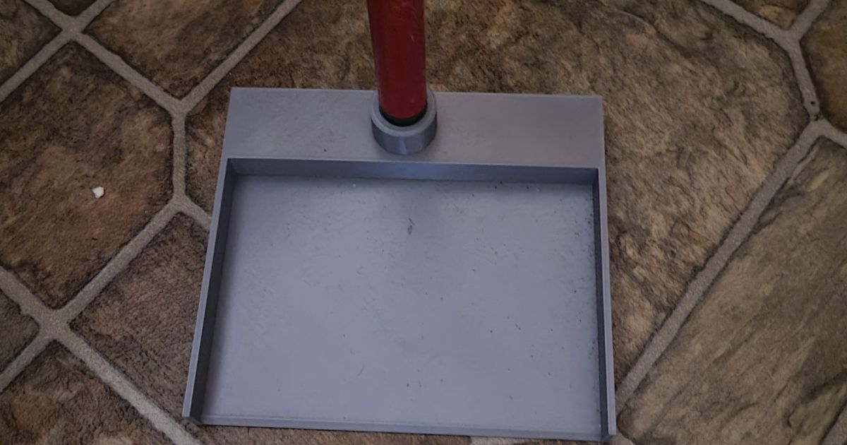 Standing Dust Pan by Xayoz | Download free STL model | Printables.com