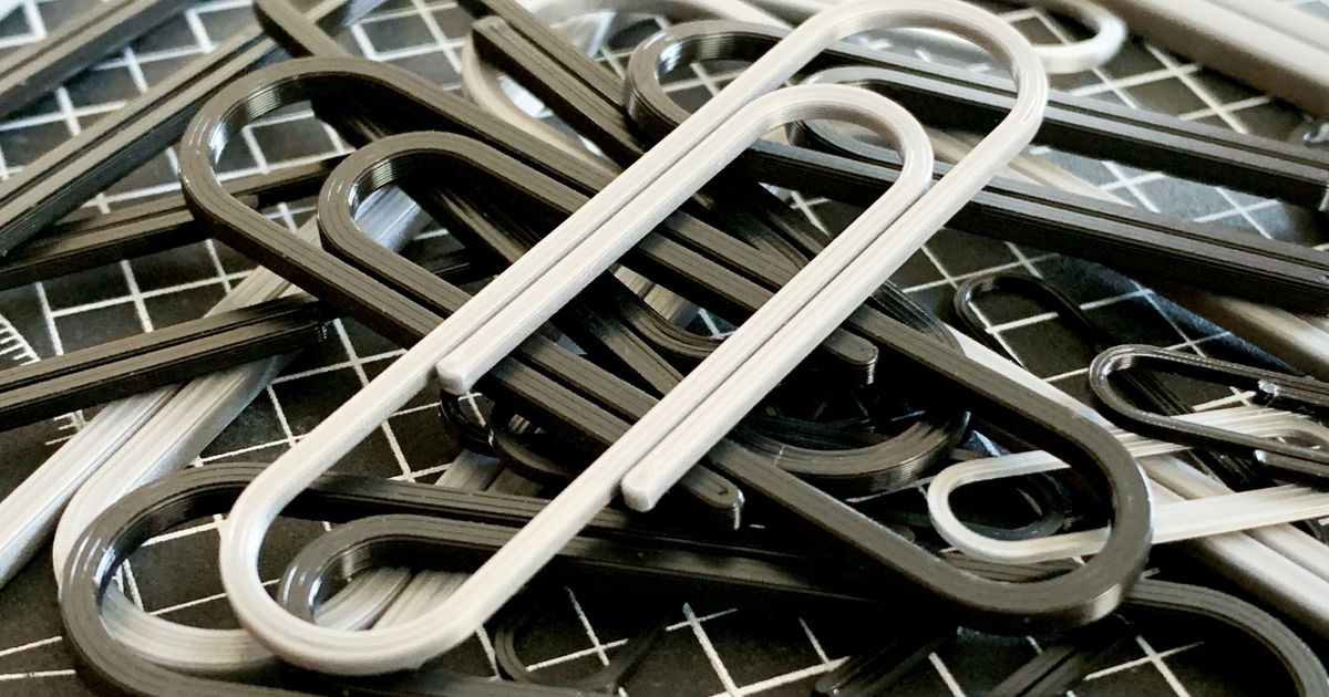 Paper Clip by aronoiro | Download free STL model | Printables.com
