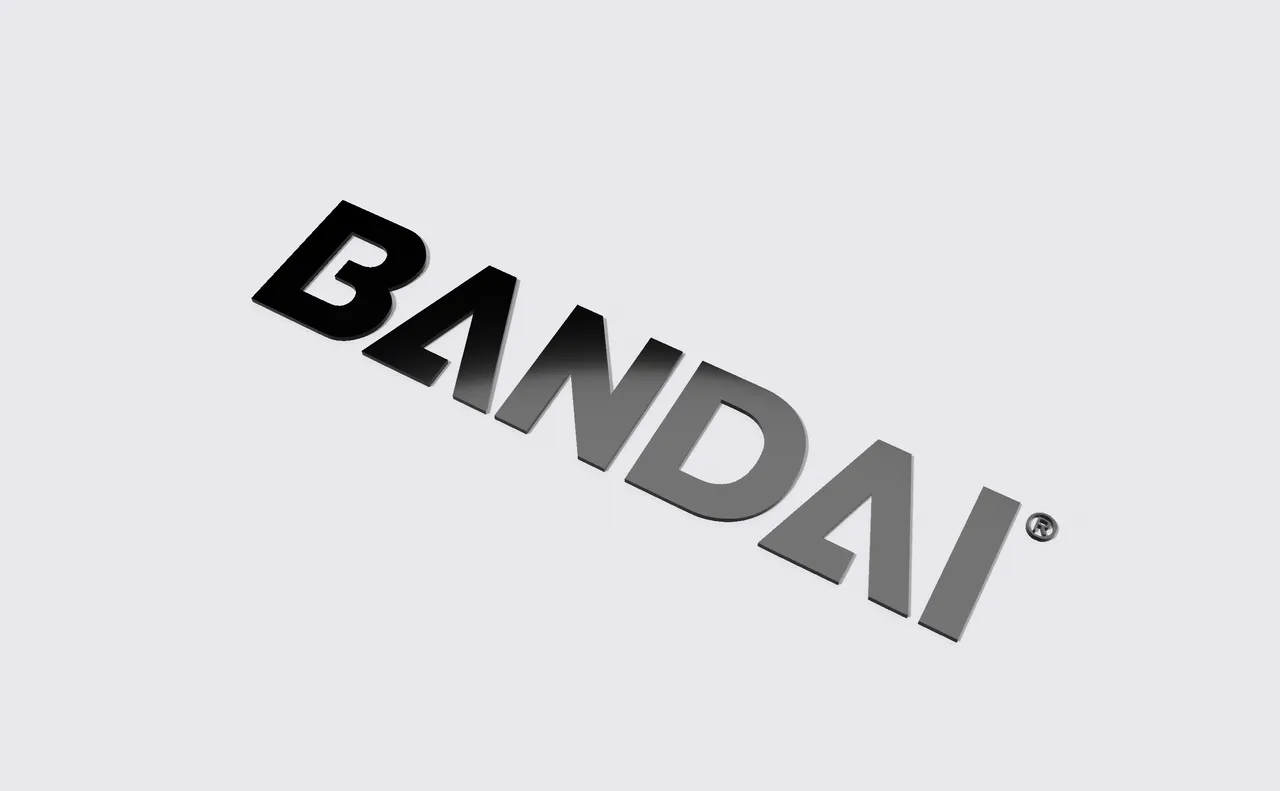 Bandai Logo by ToxicMaxi | Download free STL model | Printables.com