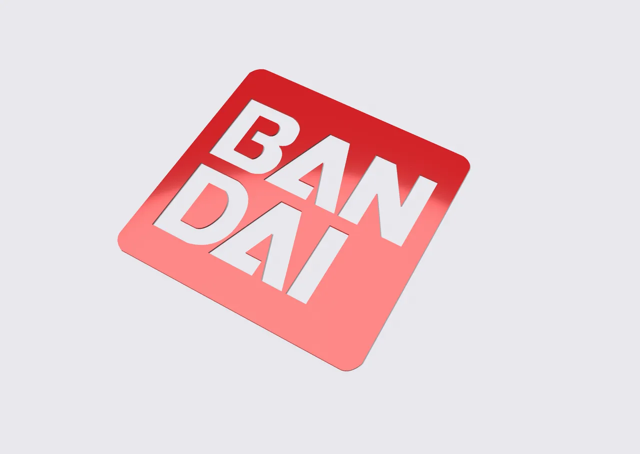 Bandai Old Logo by ToxicMaxi | Download free STL model | Printables.com