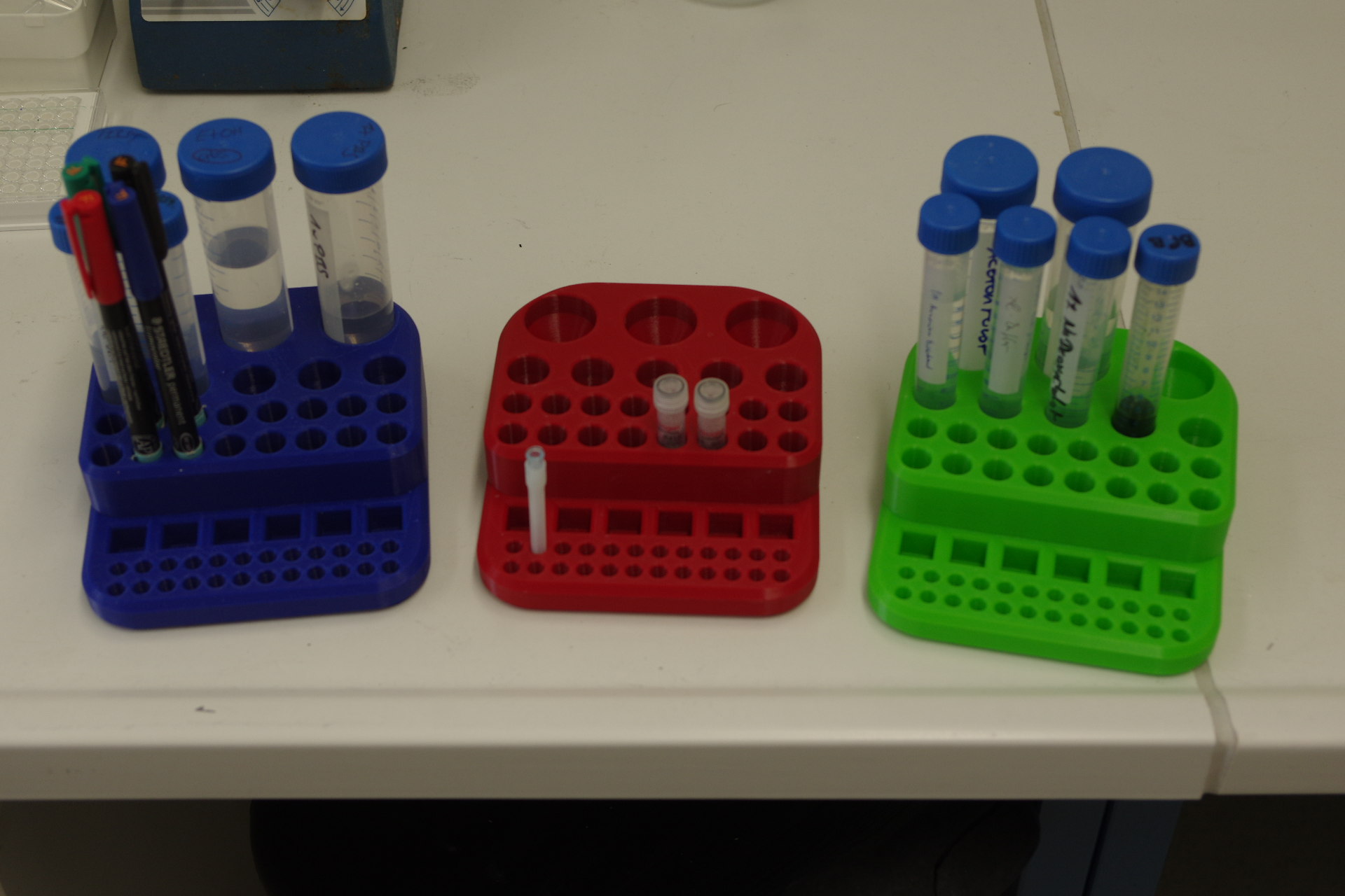 Tube rack for wet lab by PagelGroup | Download free STL model ...