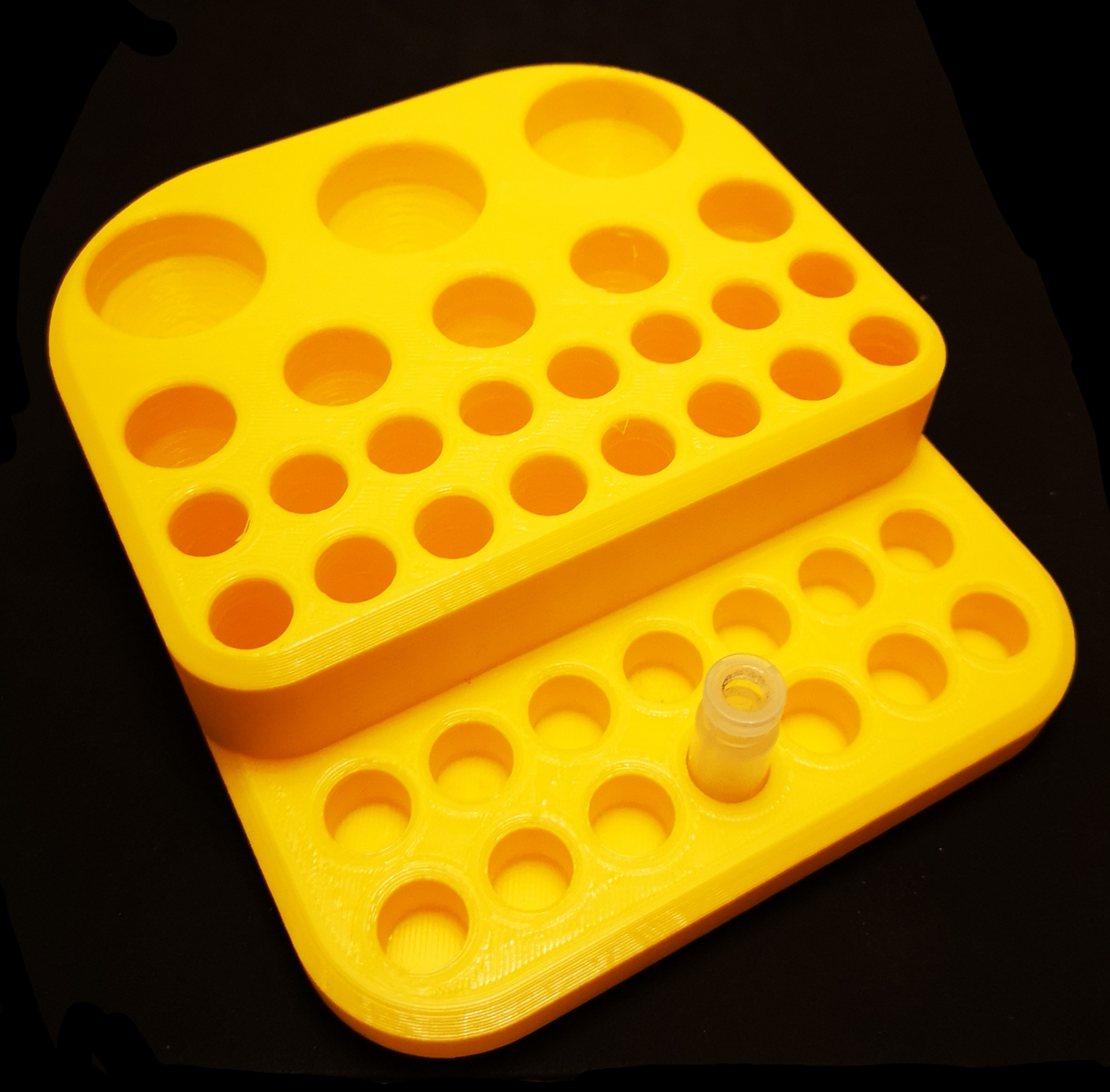 Tube rack for wet lab by PagelGroup | Download free STL model ...