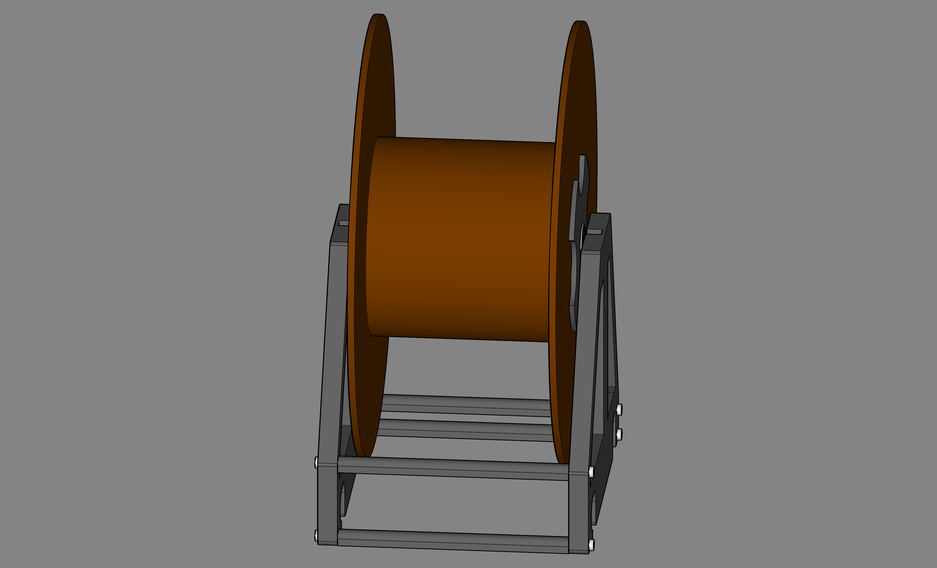 RepRack 3kg Polymaker Spool Stand von Justin Cross | Kostenloses STL ...