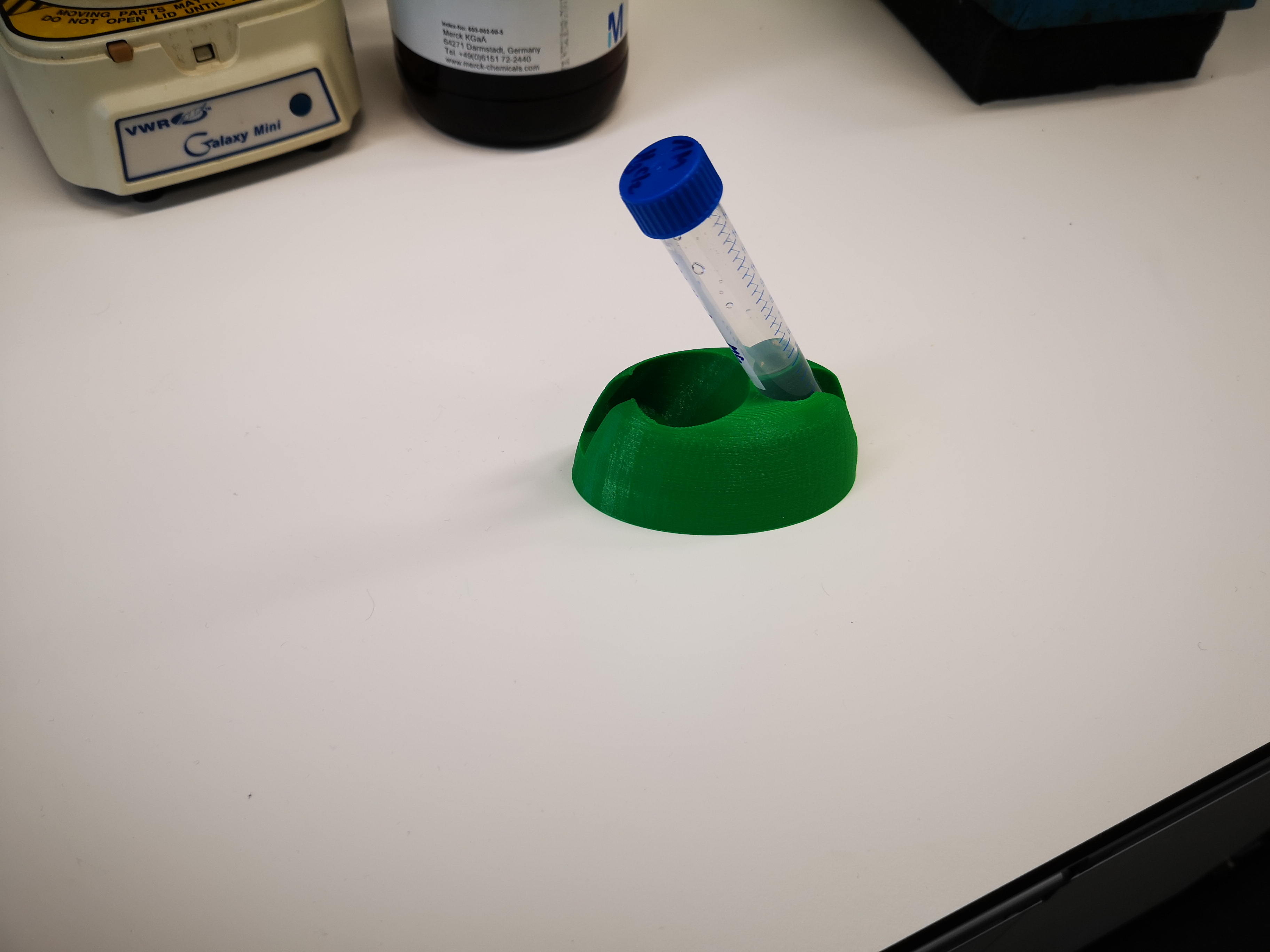 Tube holder for weighing by PagelGroup | Download free STL model ...