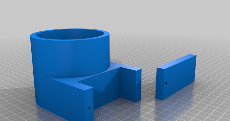 Cupholder Ikea Poäng Armchair by D2P-3D | Download free STL model ...