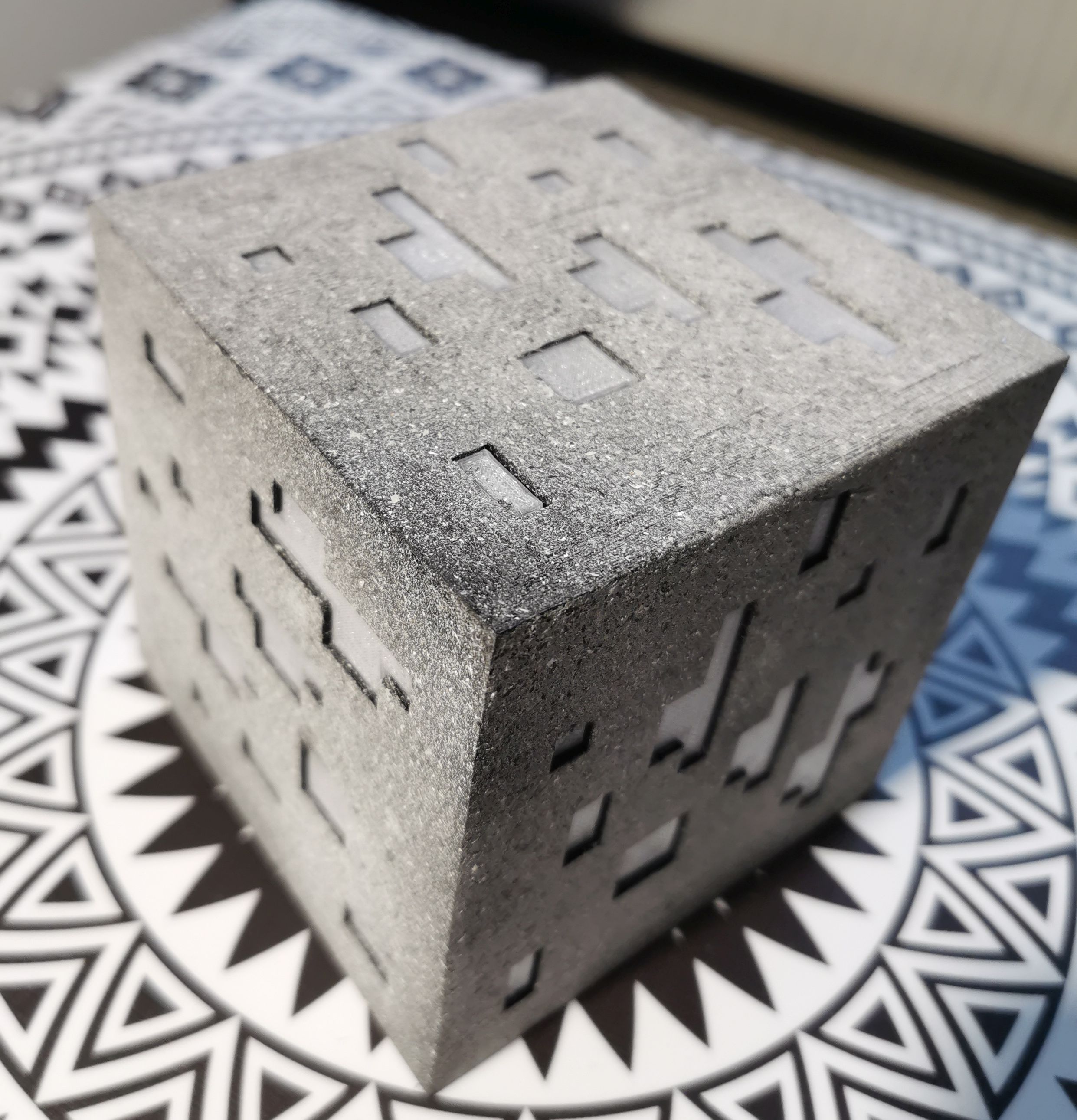 Minecraft ORE light box (lamp) by Hrumque | Download free STL model ...