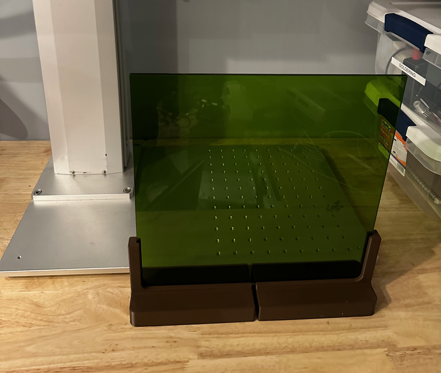 Fiber Laser Safety Window Shield Stand by Benji | Download free STL ...