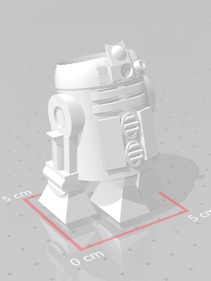 R2-D2 Koozie by theo | Download free STL model | Printables.com