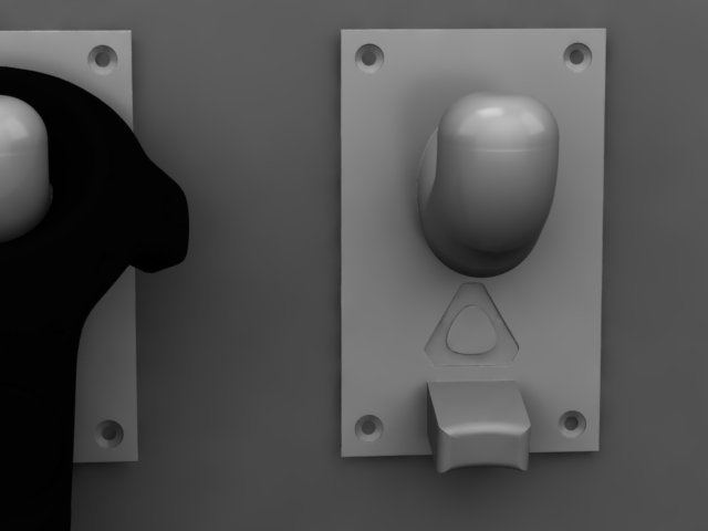 HTC Vive Controller Wall Mount by Abomb | Download free STL model ...