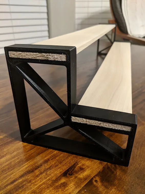 Easy Brackets for Spice Rack/Shelves by codysechelski | Download free ...