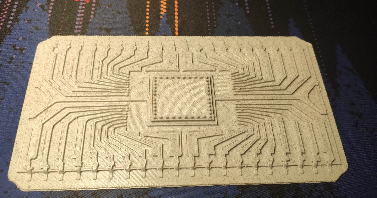 Decapped IC 40-pin by konteliss | Download free STL model | Printables.com