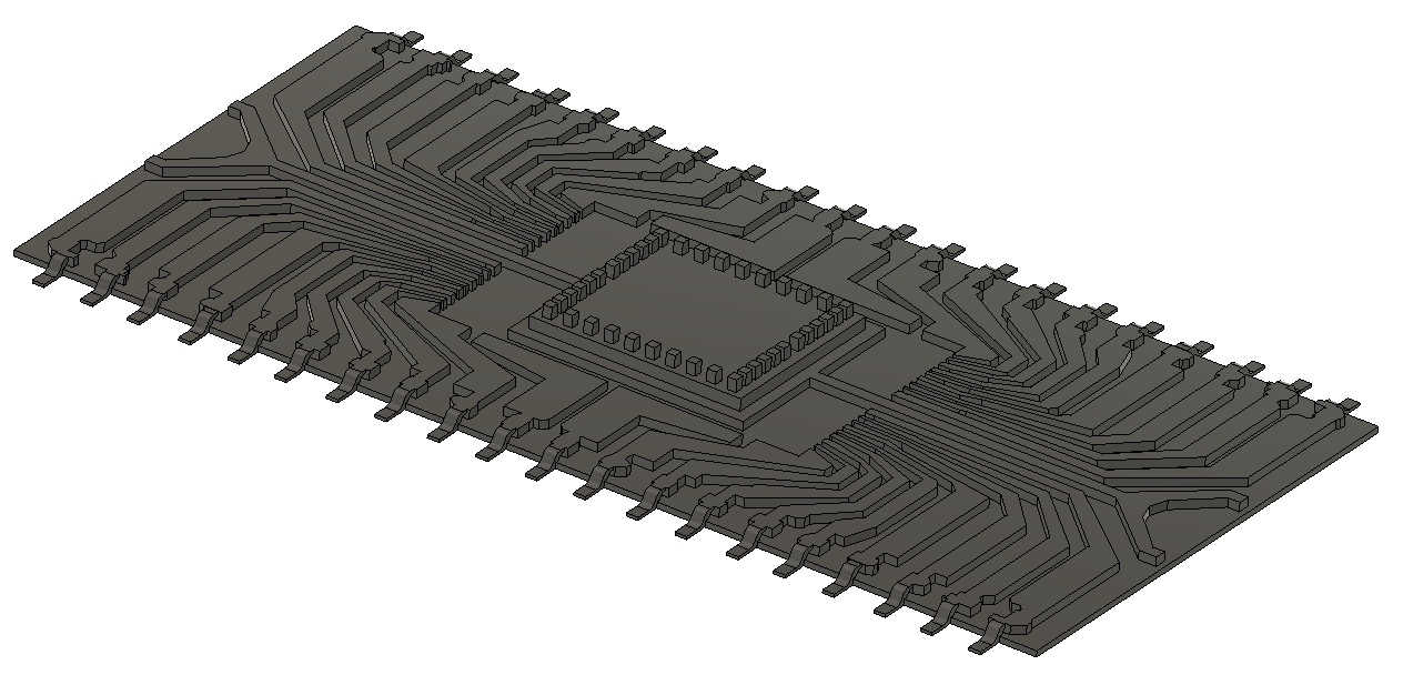 Decapped IC 40-pin by konteliss | Download free STL model | Printables.com
