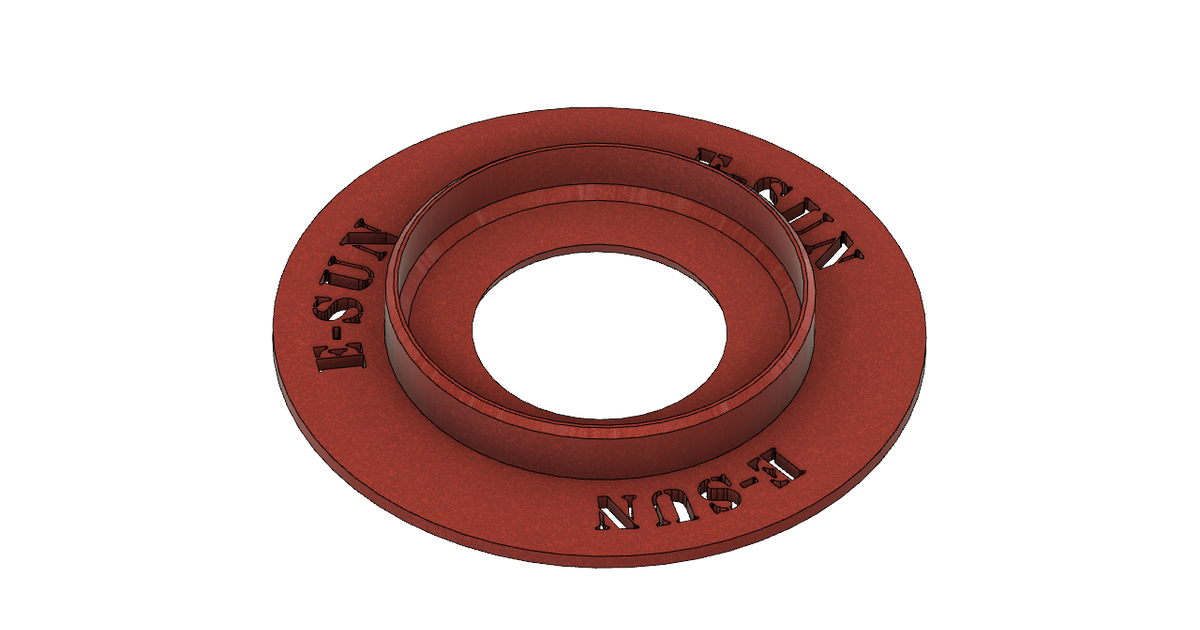 E-sun Spool disk remix Remixed by kevman - MakerWorld