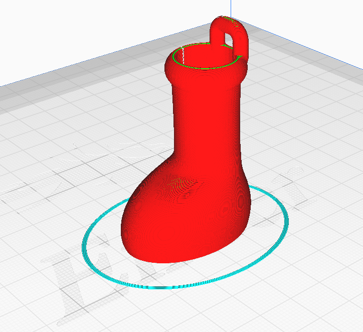 Big Red Boot Keychain by THop3D | Download free STL model | Printables.com