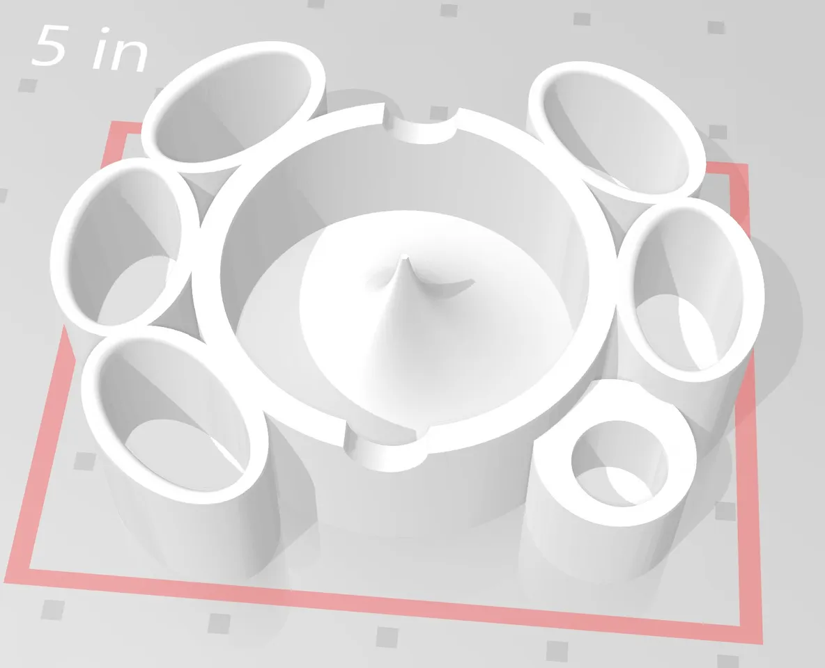 Debowler Ashtray / Lighter Holder by theo | Download free STL model ...