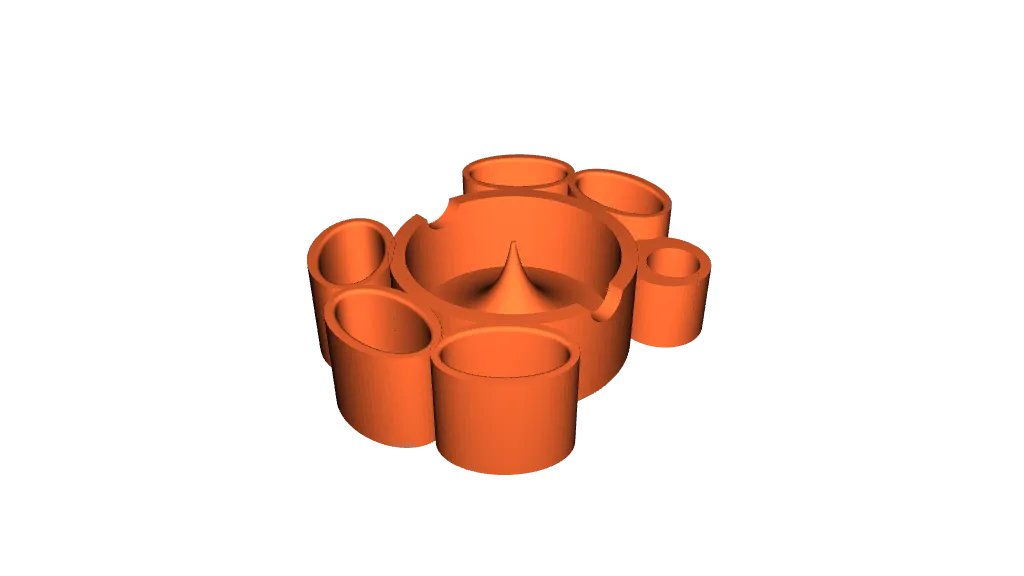 Debowler Ashtray / Lighter Holder by theo | Download free STL model ...