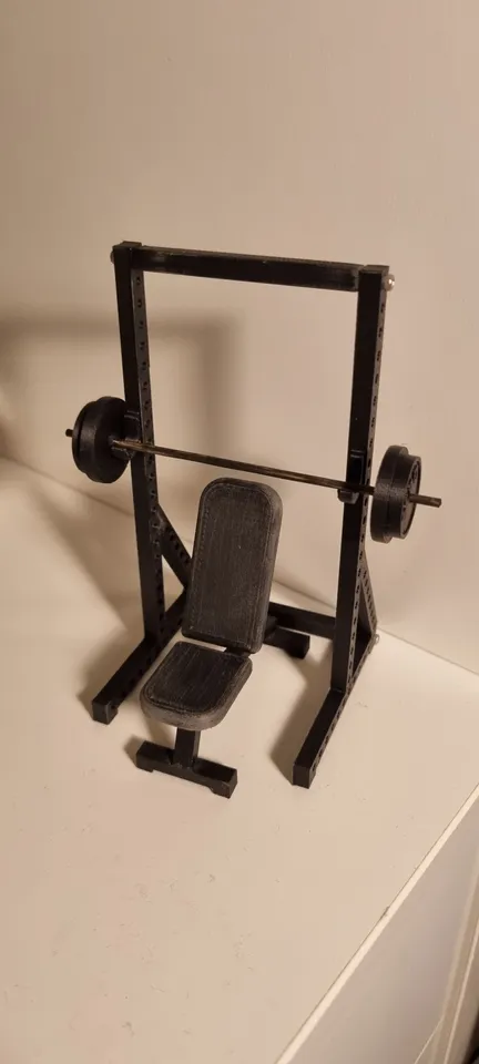 Mini Benchpress by THop3D | Download free STL model | Printables.com