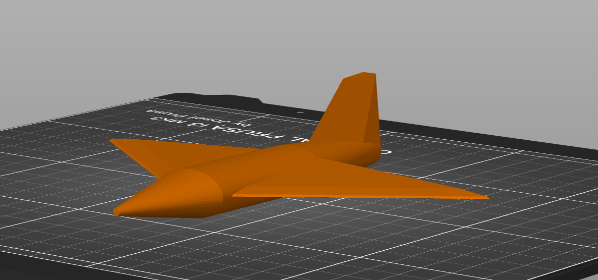 Simple plane/aircraft model by kla | Download free STL model ...