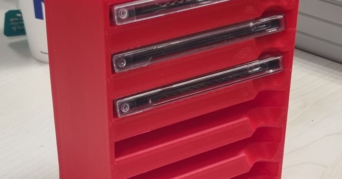 Racks for flash/Sram cards by THop3D | Download free STL model ...