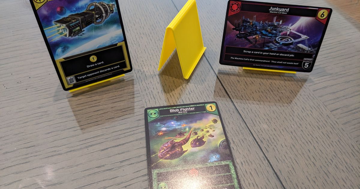 Stackable Card Stand by Pico | Download free STL model | Printables.com