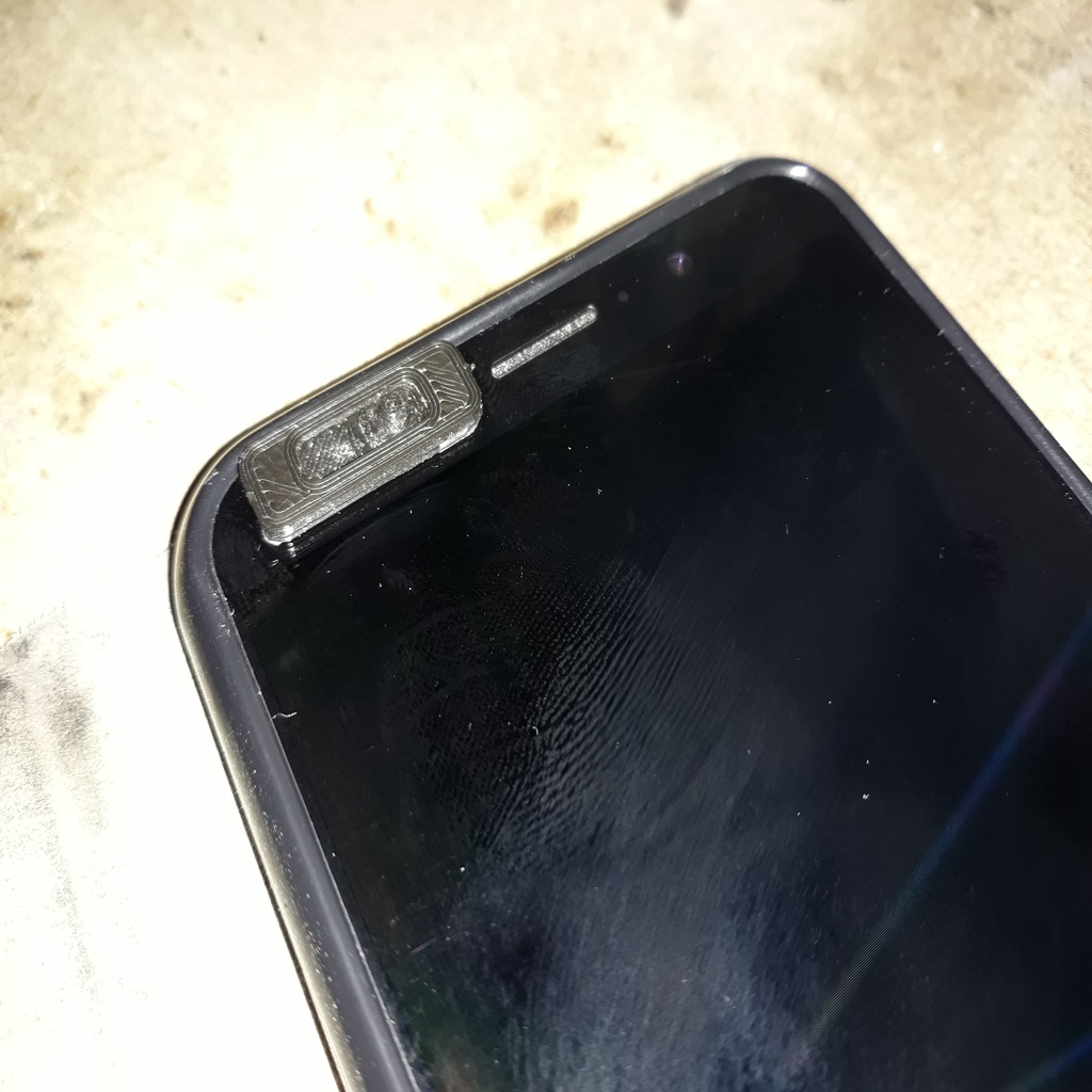 Smartphone privacy front camera cover by KRtekTM | Download free STL ...
